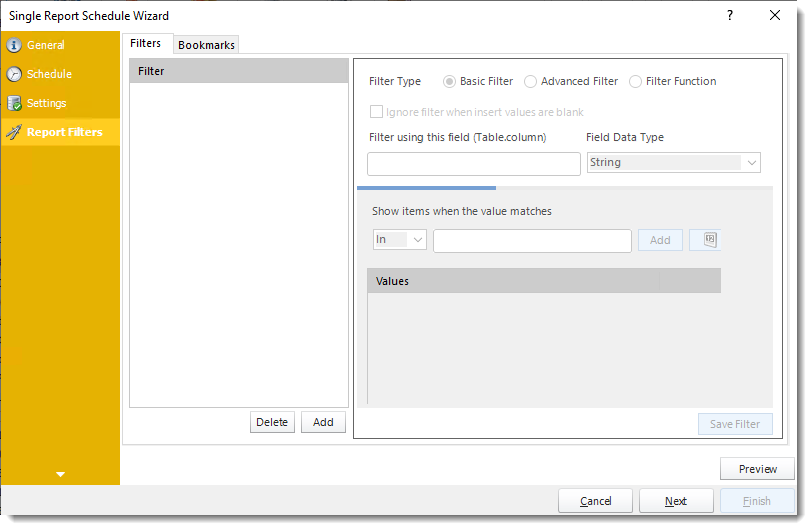 How Do I Set Power Bi Service Filters Or Parameters In Pbrs 